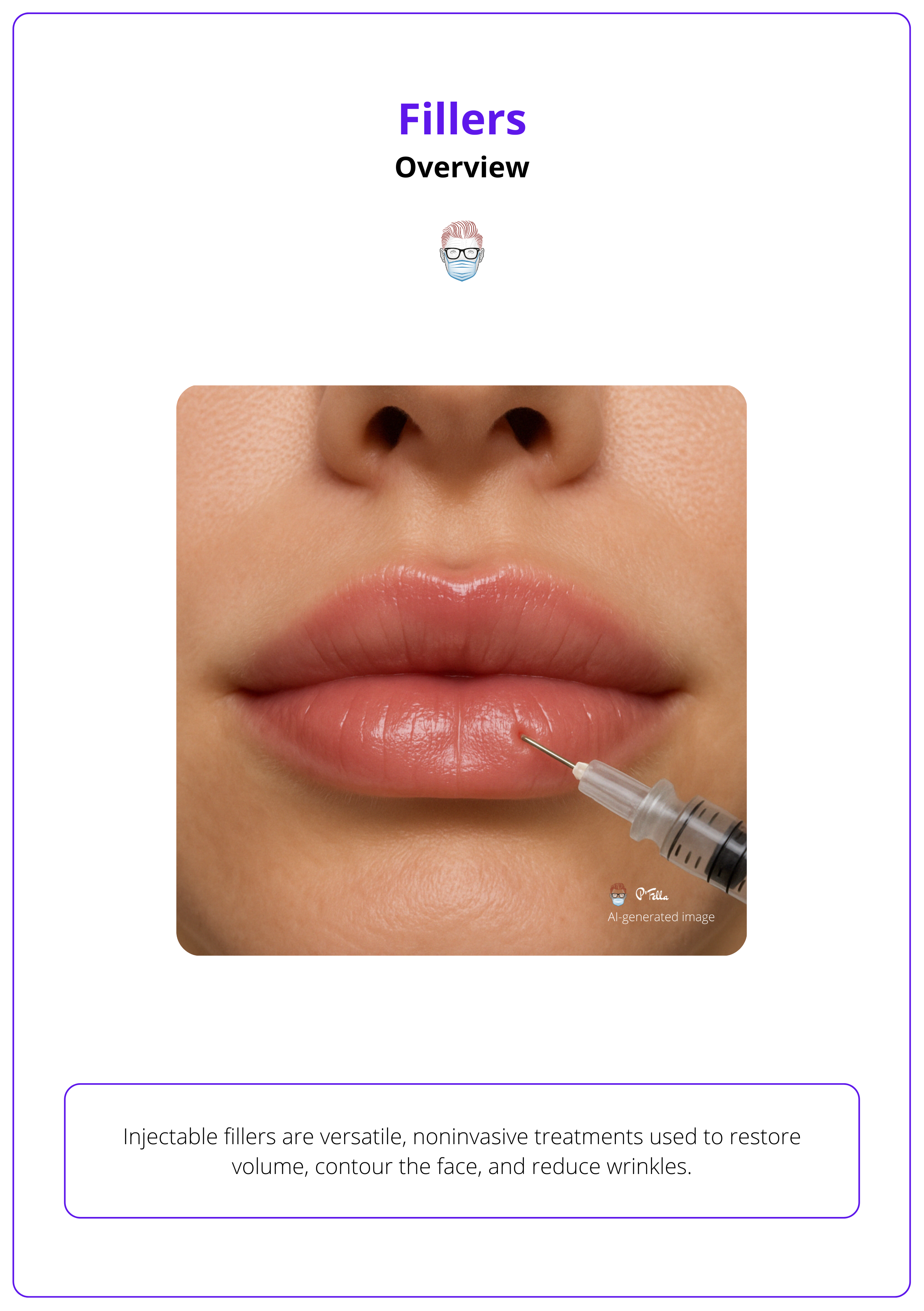 Injectable Fillers: Classification, Indications, & Injection Techniques